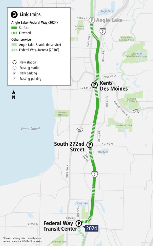 Federal Way Link Extension design-build contract now more than 25% ...