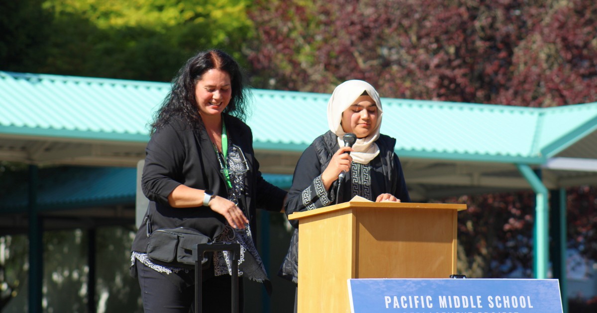 Pacific Middle School breaks ground on new campus in Des Moines - The ...