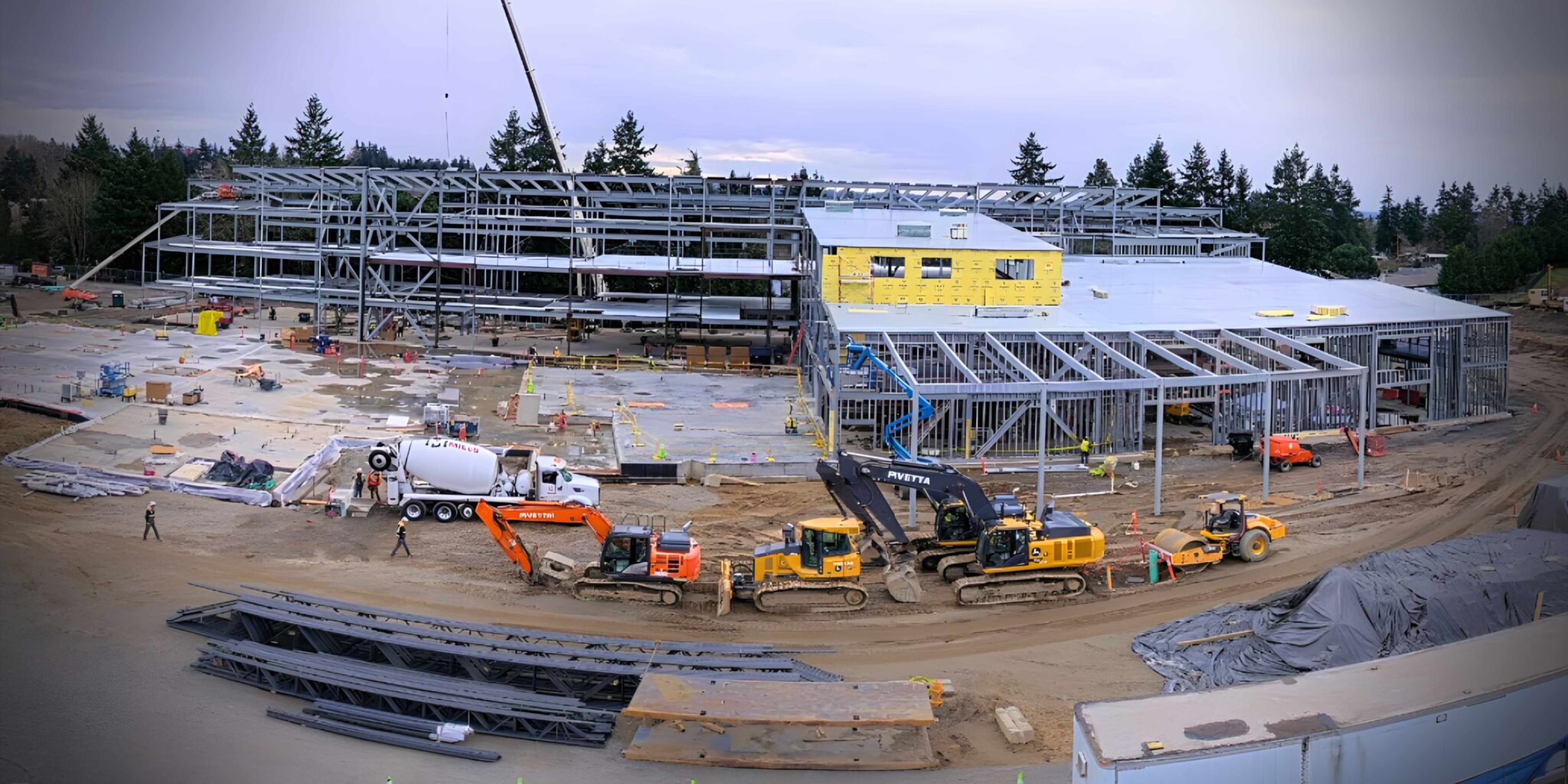 PHOTOS: Pacific Middle School construction update highlights geothermal ...